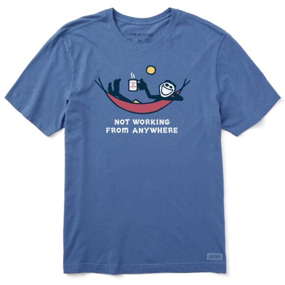 Life Is Good | Shirts | Mens Jake Hammock Short Sleeve Tee Life Is Good ...